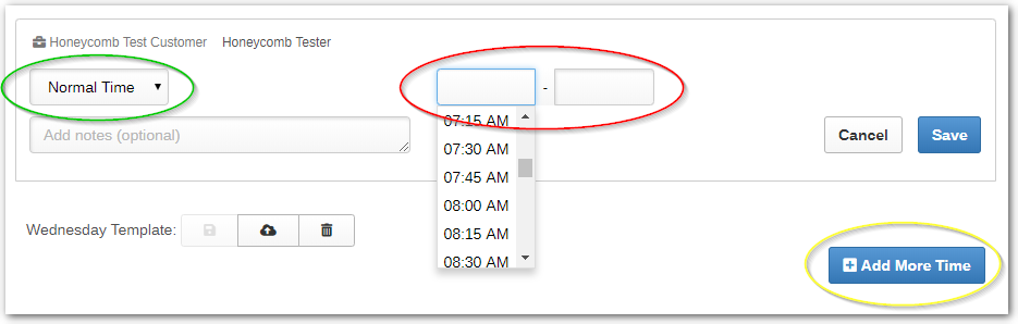 Logging Time – HR Options